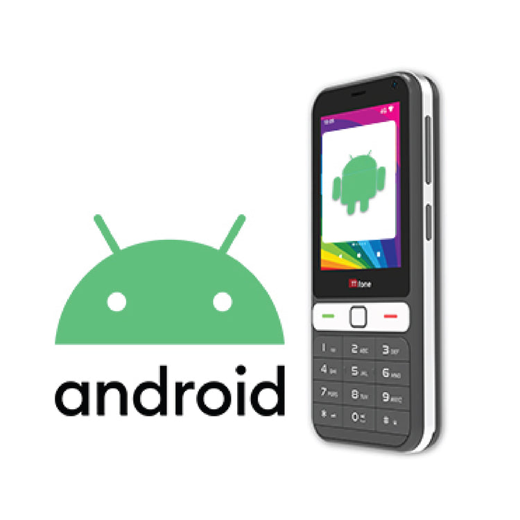 TTfone TT280 – Simple 4G Dual SIM Bar Phone with Android, 2.8 ...