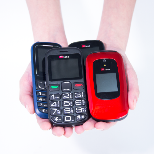 TTfone - Mobile Phones with big buttons for the Elderly and Disabled