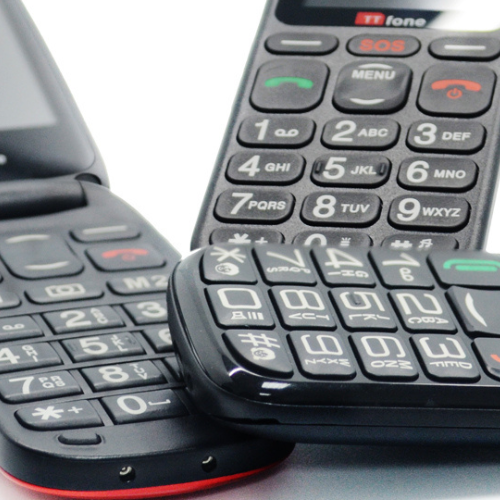 TTfone - Mobile Phones with big buttons for the Elderly and Disabled
