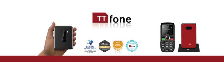 TTfone - Mobile Phones with big buttons for the Elderly and Disabled