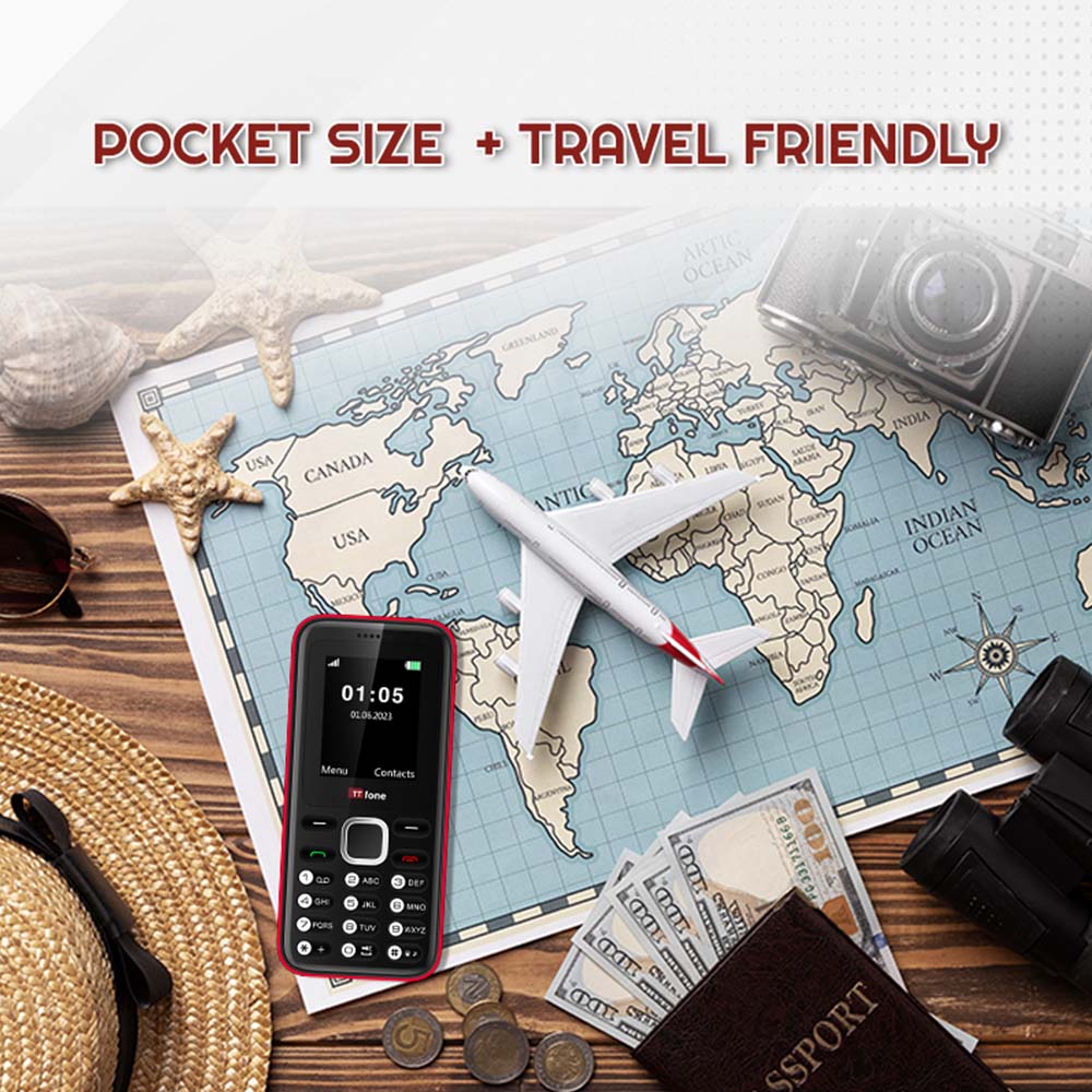 TTfone TT150 Dual SIM | Easy to Use Dual SIM Mobile Phone
