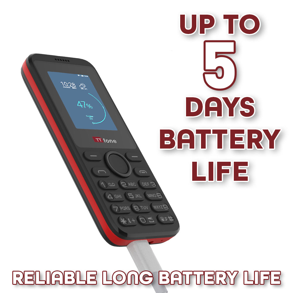 TTfone TT160 Dual Sim Basic Mobile Phone | Free O2 SIM