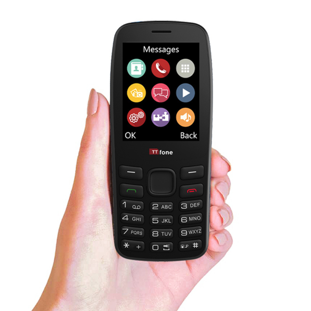 TTfone TT175 Dual SIM | Easy to Use Dual SIM Mobile Phone