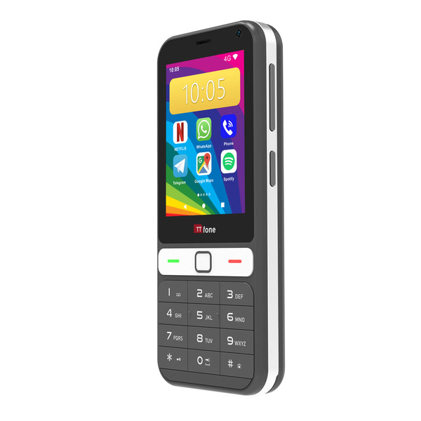 TTfone TT280 – Simple 4G Dual SIM Bar Phone with Android, 2.8 ...