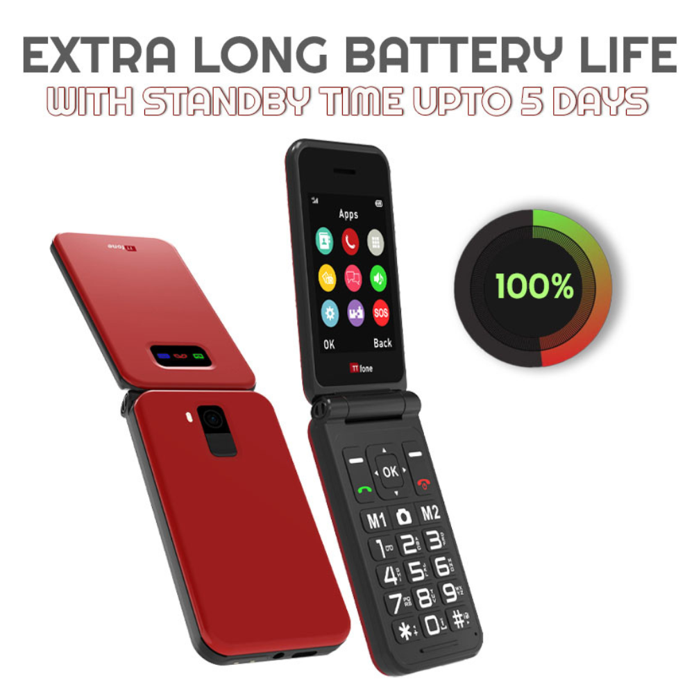 TTfone TT760 4G Big Button Flip Mobile Phone