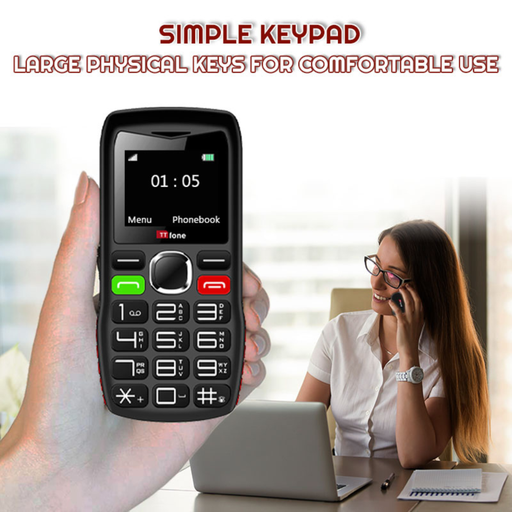 TTfone TT880 Big Button Mobile Phone with Emergency Button