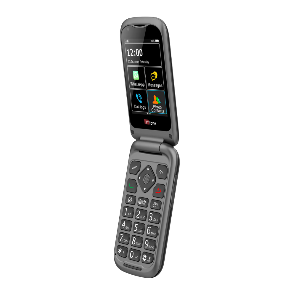 TTfone TT970 4G Touchscreen Flip Mobile Phone