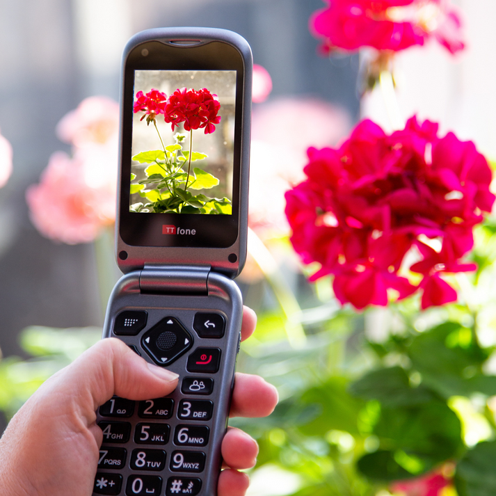 TTfone TT970 4G Touchscreen Flip Mobile Phone