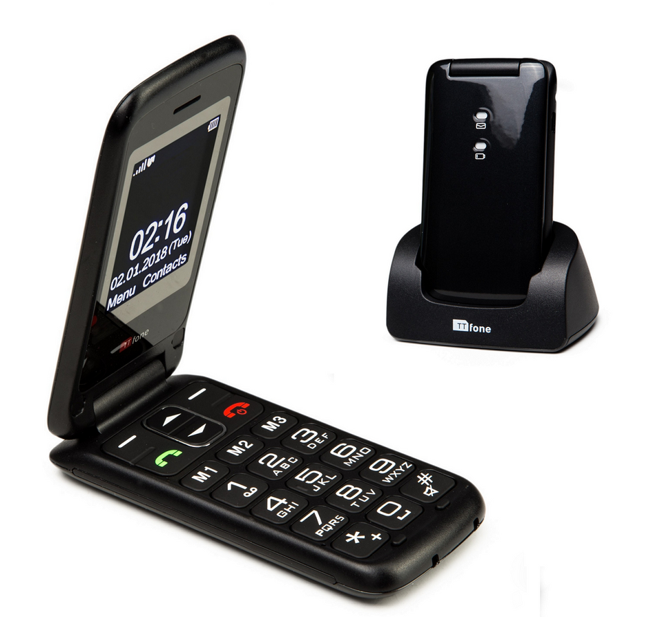TTfone - Mobile Phones with big buttons for the Elderly and Disabled